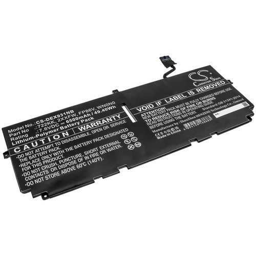 DELL XPS 13 9300 CX9300WP1300BRW Battery