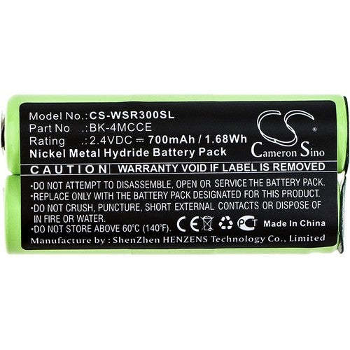 Waterpik Sensonic Plus SR-3000E Toothbrush Battery – Compatible Replacement